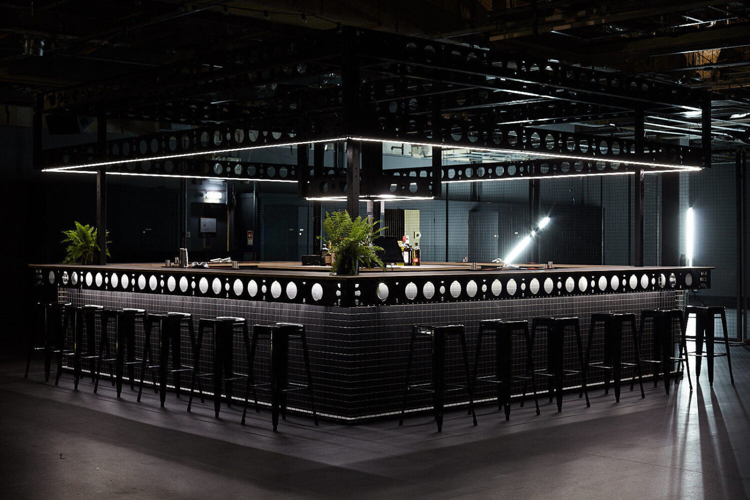 Printworks VIP Bar | Design & Build |The Halo Group