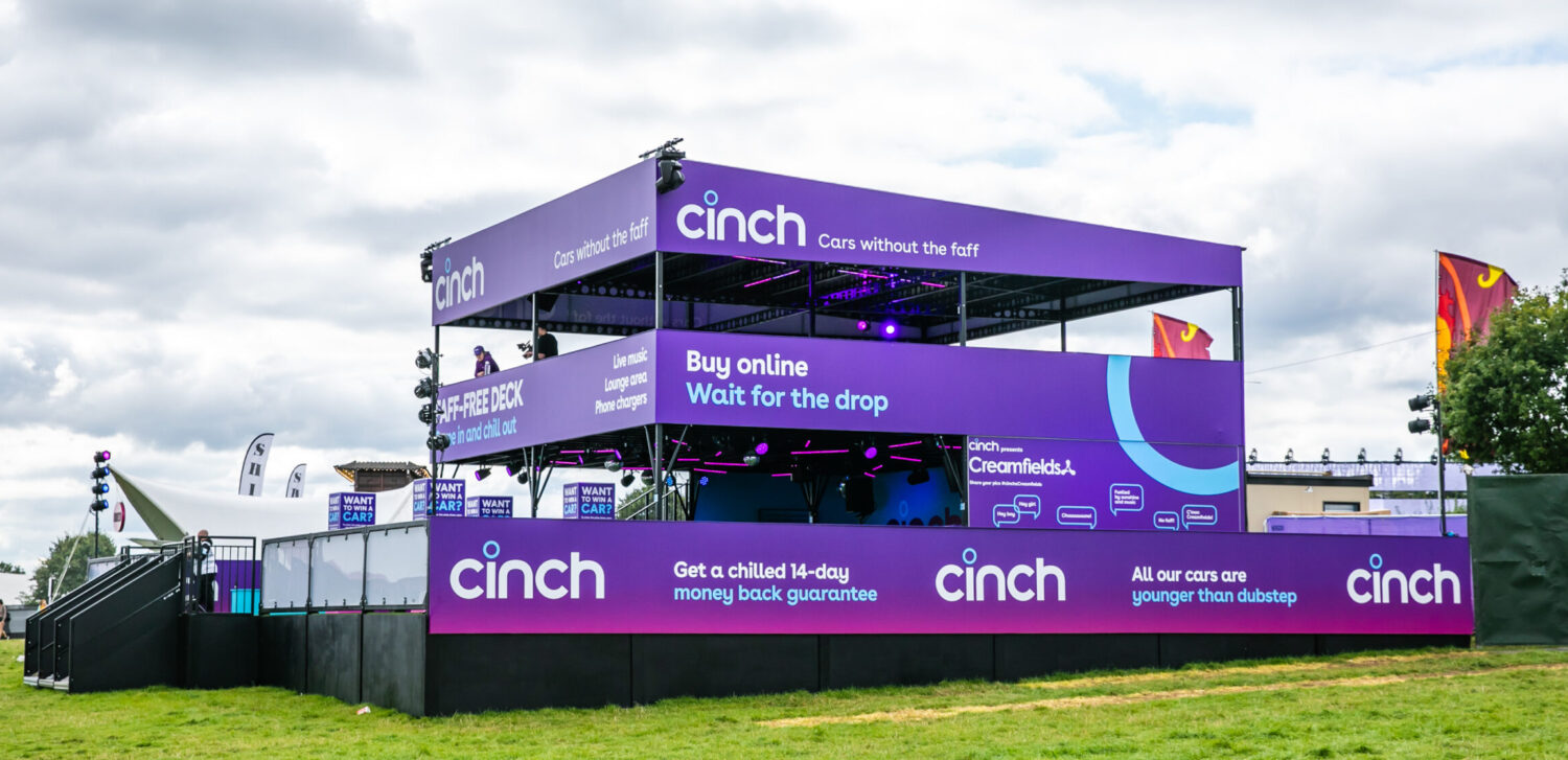 Cinch | Festival Structure | The Halo Group