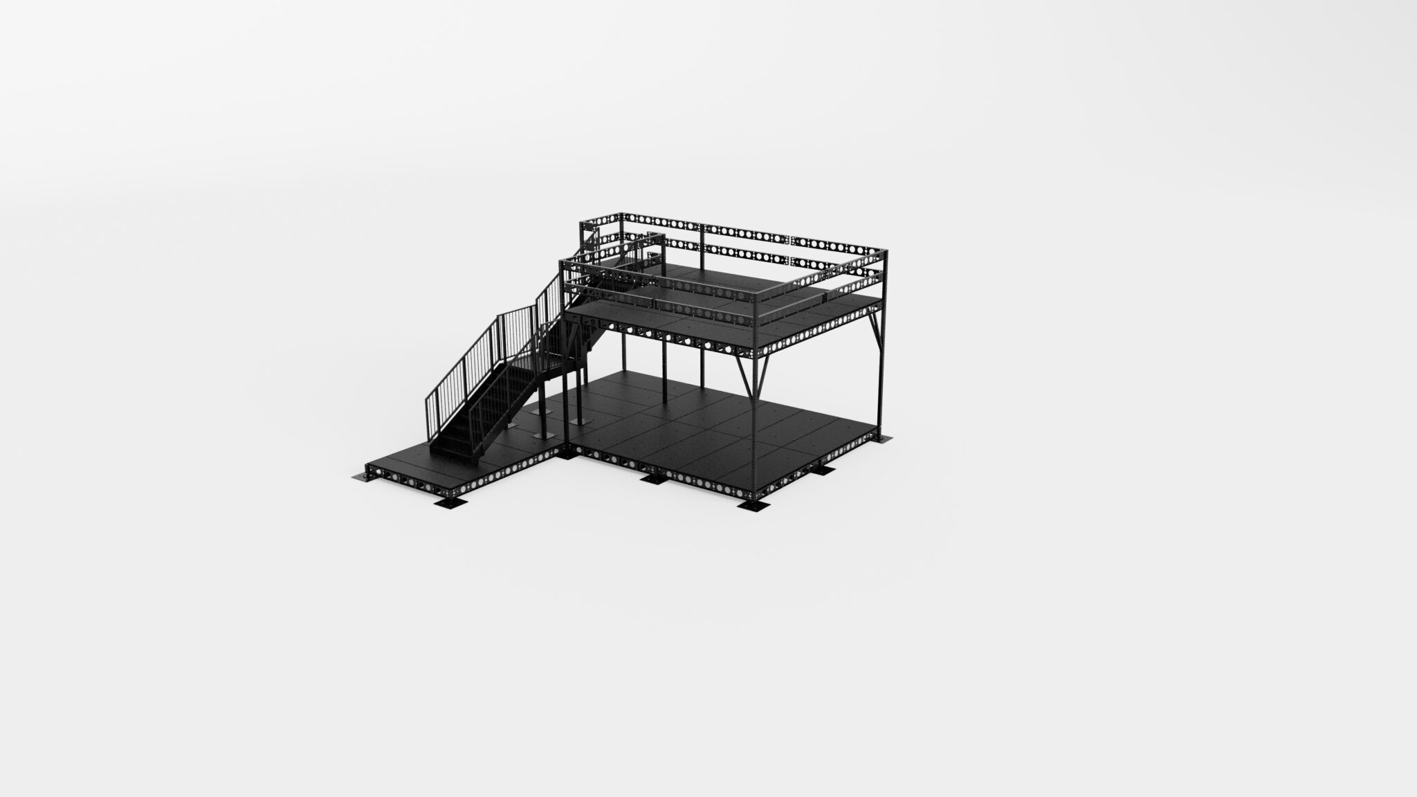 Mezzanine Platforms | Double-Deck Structures | The Halo Group